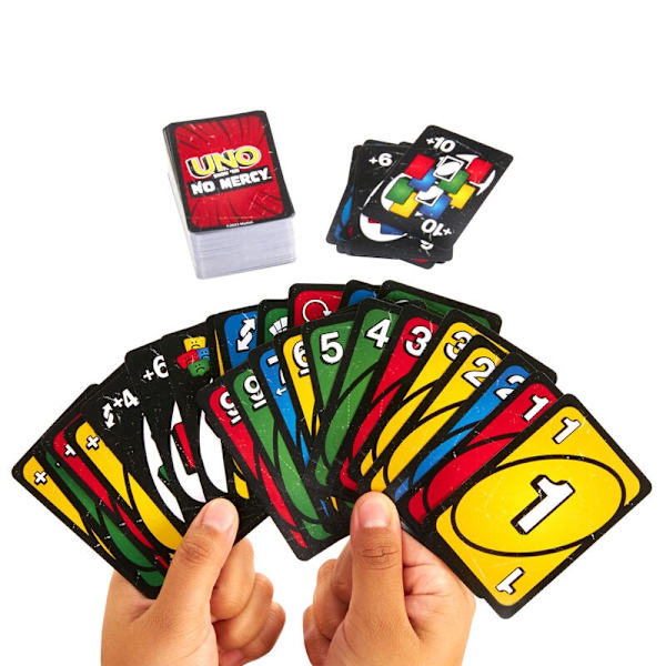 UNO No Mercy Card Game - Klassinen koko perheen hauska 2-10 pelaajalle ...