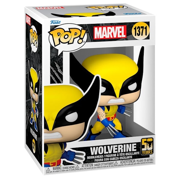Wolverine Classic Suit Figure, 50th Anniversary Edition | CDON