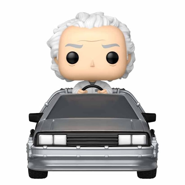 Time Machine Figure, Deluxe Back to the Future Doc, 7-tommers | CDON