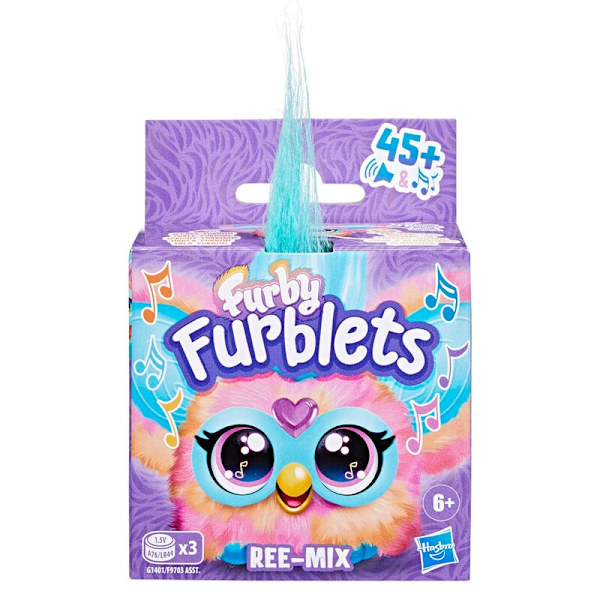 Furby Mini Toy med interaktiva funktioner och ljudeffekter | CDON