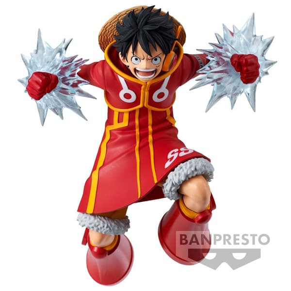 One Piece Monkey D. Luffy 14cm Battle Record Figur | CDON