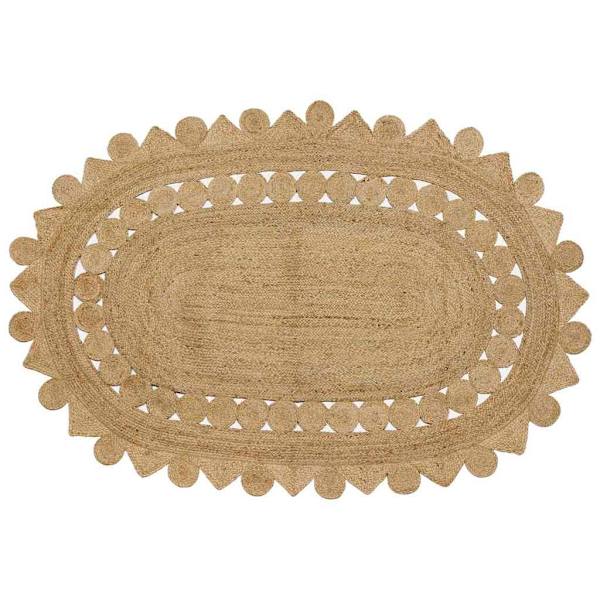 vidaXL Teppe Brun 205 x 305 cm Jute | CDON
