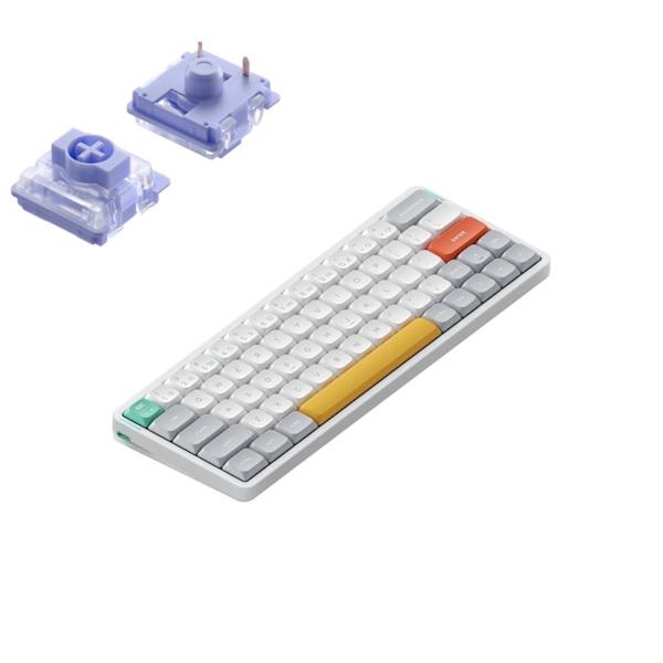 Nuphy Air60 V2 Trådlöst mekaniskt tangentbord QWERTY US Layout - Slim ...