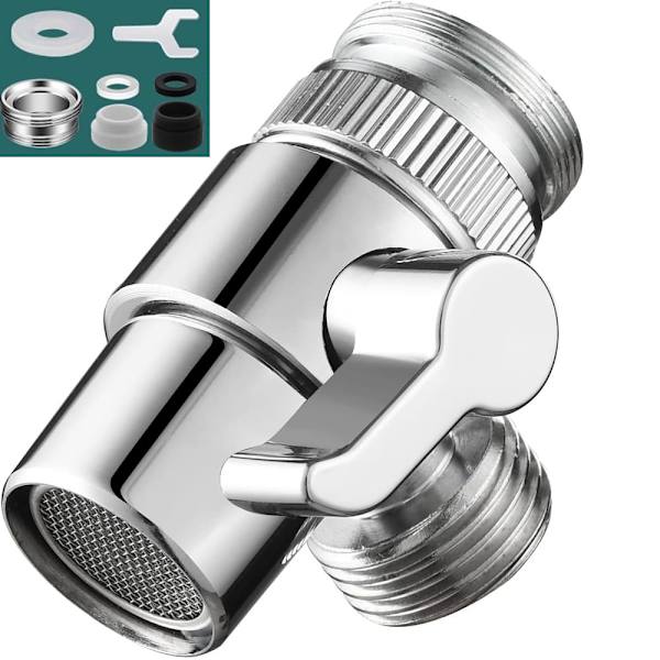 Køkkenarmatur Omstillingsventil – Afledningsventil til hane / T-kobling ...