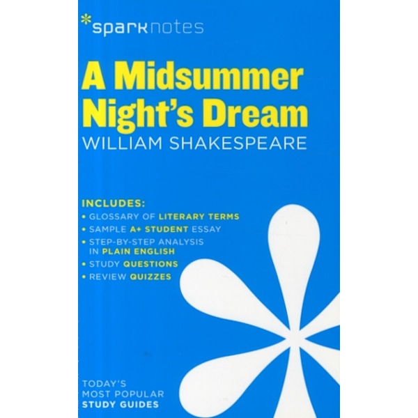 A Midsummer Night's Dream SparkNotes Literature Guide | CDON