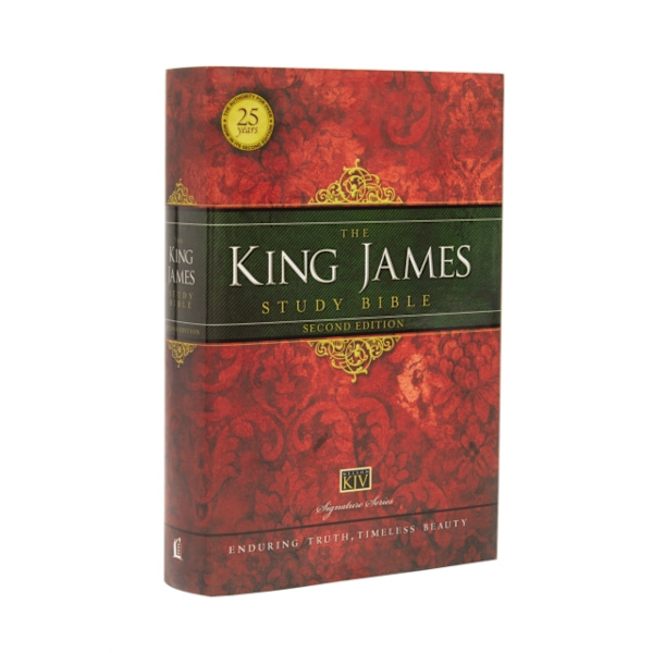 KJV Study Bible, Large Print, Hardcover, Red Letter | CDON