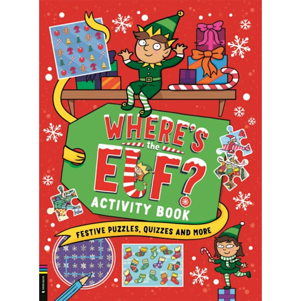 Where’s the Elf? Activity Book | CDON