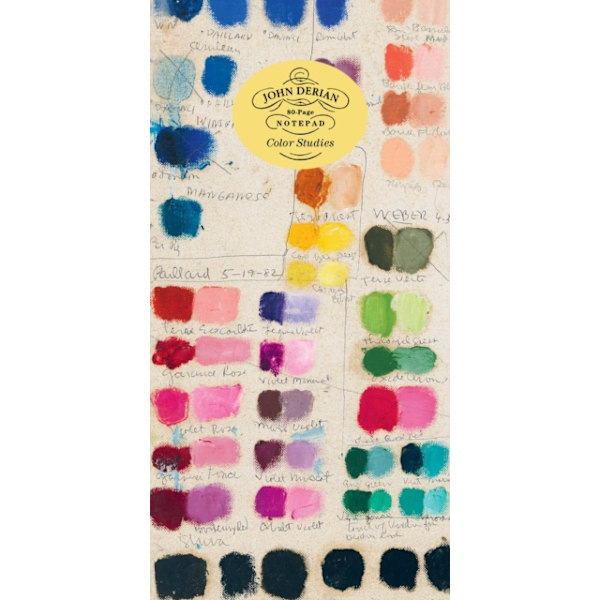 John Derian Paper Goods: Color Studies 80-Page Notepad | CDON