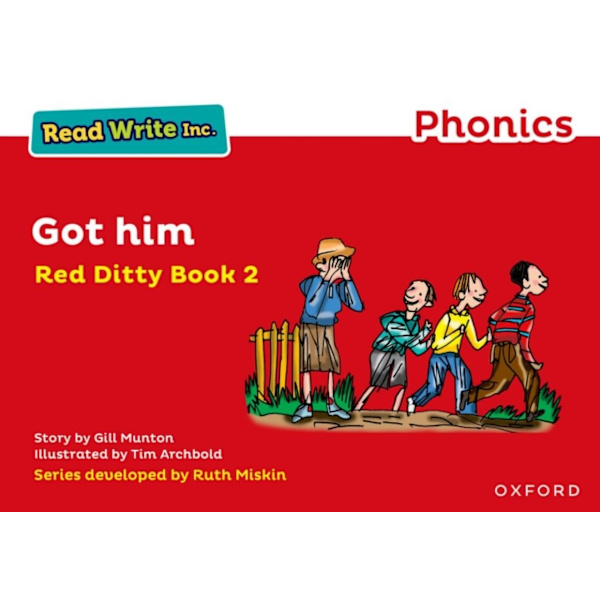 Read Write Inc. Phonics: Got Him (Red Ditty Book 2) | CDON