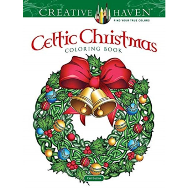 Creative Haven Celtic Christmas Coloring Book | CDON
