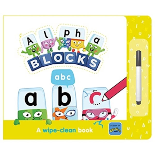 Alphablocks ABC: A Wipe-Clean Book | CDON