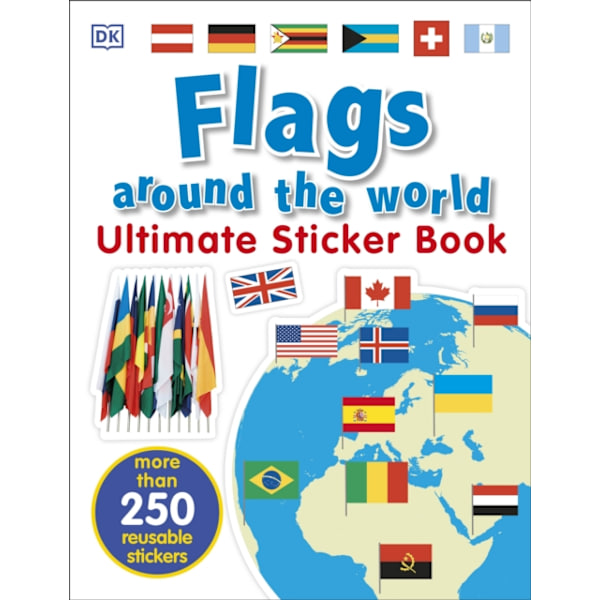 Flags Around the World Ultimate Sticker Book | CDON