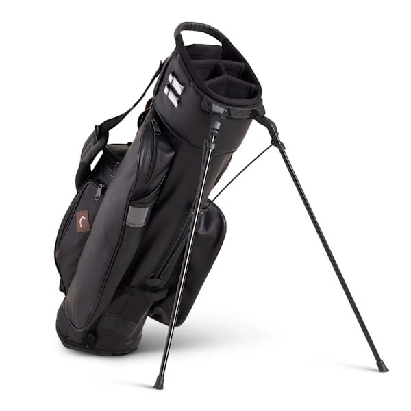 Golfbag bärbag - Trouper Onyx - stilren - veganskt läder premium bag | CDON