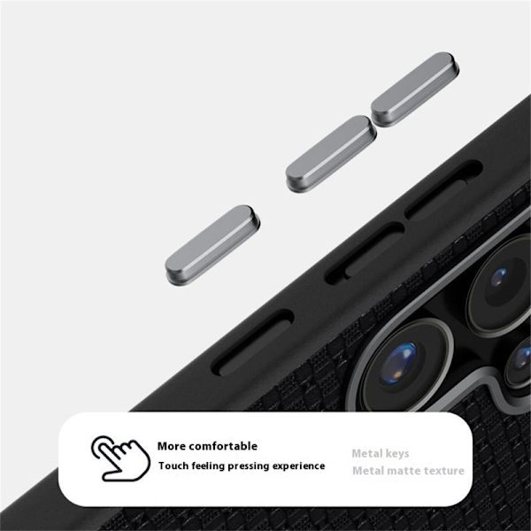 ABEEL Samsung Galaxy S25 Ultra Skal MagSafe Texturerad Kaffe | CDON