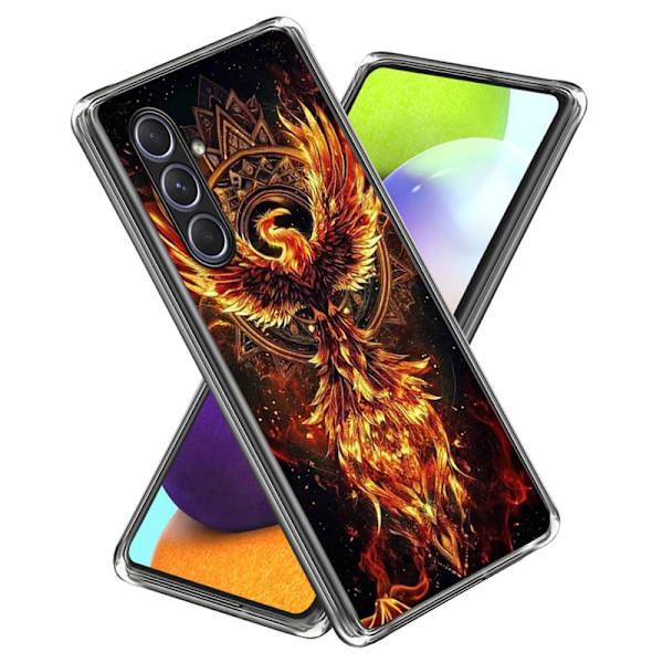 Samsung Galaxy A55 5G Skal IMD Mönster Tryckt Stöttålig TPU - Phoenix ...