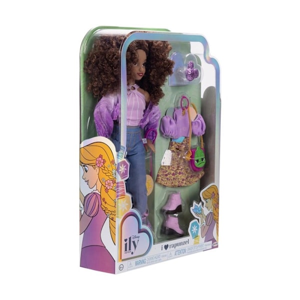 DISNEY Docka Ily 4ever 11in Fashion Doll Deluxe I Love Rapunzel | CDON