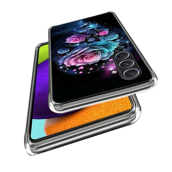 Samsung Galaxy A55 5G Skal IMD Mönster Tryckt Stöttålig TPU - Dröm Ros ...