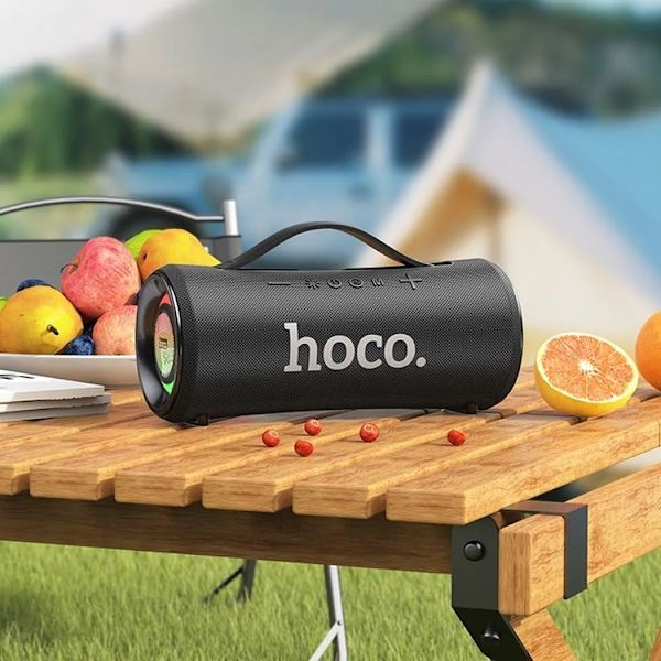 Hoco Högtalare Bluetooth LED 2 x 20W 4h HA10 - Svart | CDON