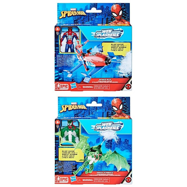 MARVEL Spider-Man Web Splashers Vehicle (Blandade) | CDON