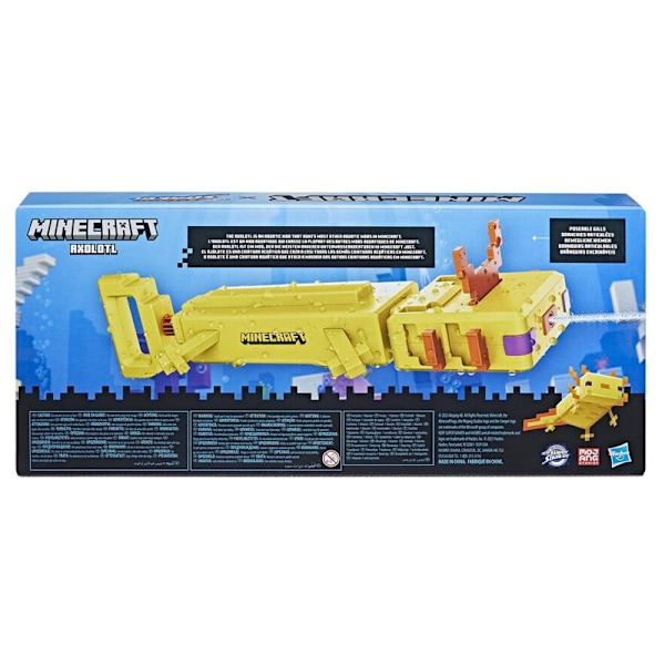 NERF Super Soaker Minecraft Axolotl | CDON