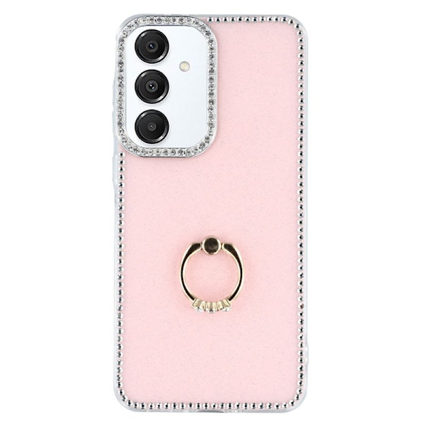 Samsung Galaxy S26 Plus Skal med Ring Kickstand TPU + PC - Glittrande ...
