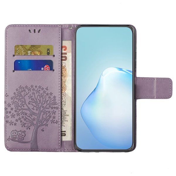 Imprint Samsung Galaxy A55 5G Skal Konstläder - Lila | CDON