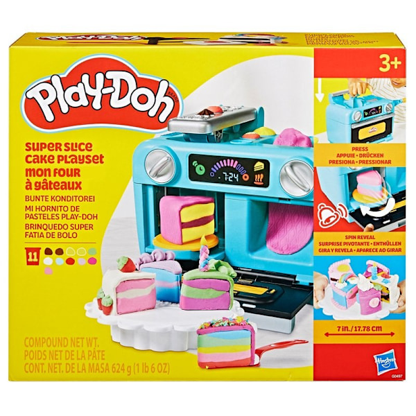 PLAY-DOH Super Slice Cake Playset | CDON