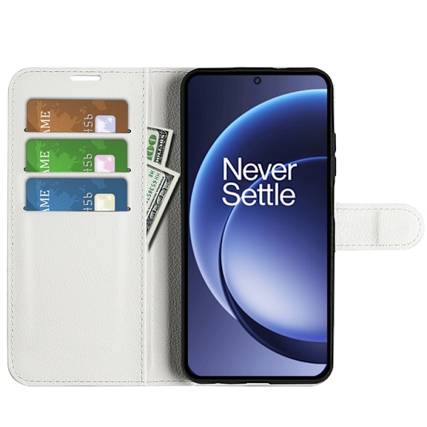 OnePlus 15 5G Pung Etui Litchi Stødsikkert Læder | CDON