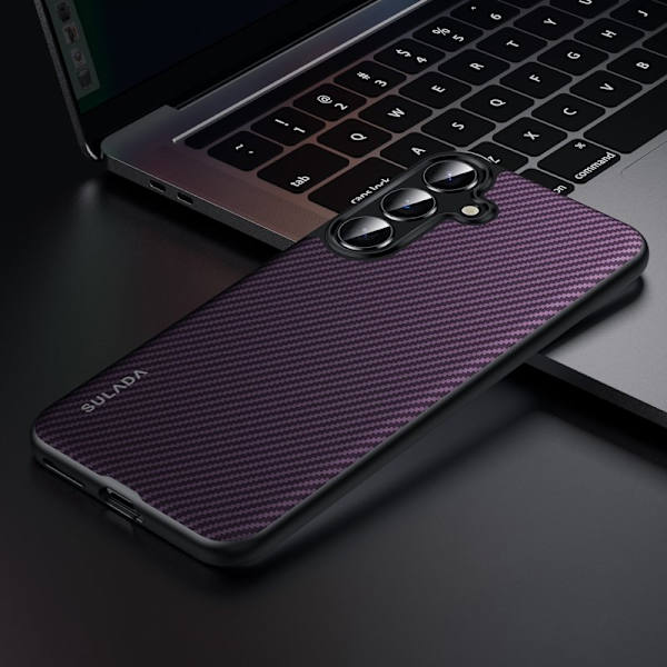 SULADA Galaxy S25 Gentleman Skal Kevlar Lila | CDON