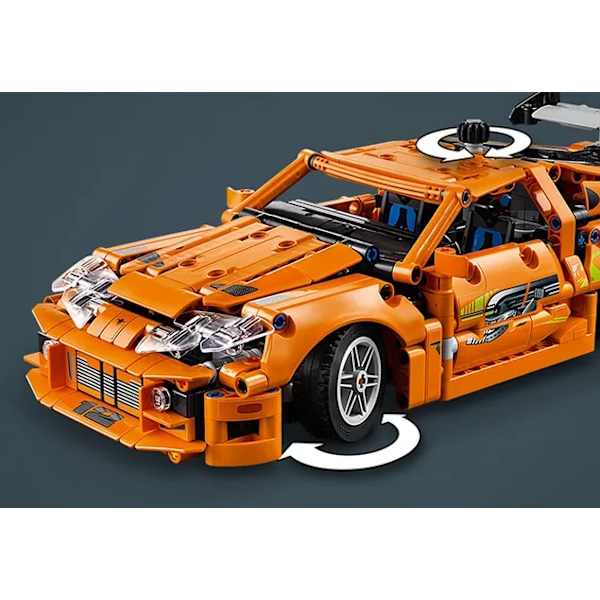 LEGO Technic 42204 Snabb och Rasande Toyota Supra MK4 9+ (810 bitar) | CDON