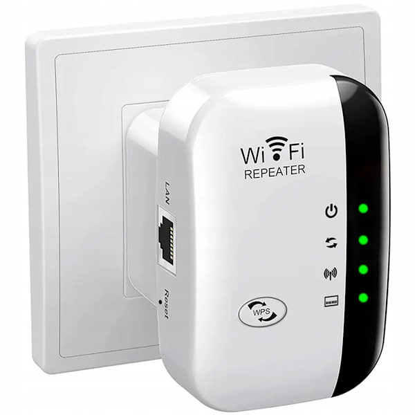 WIFI-REPEATER ÅTKOMSTPUNKT AP RJ45 300 Mb/s 2,4 GHz | CDON