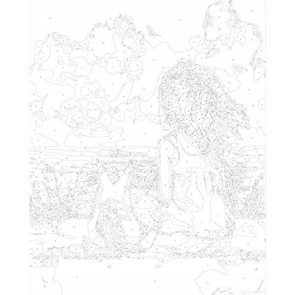 MÅLA EFTER SIFFROR För Barn Tavla Måla Efter Siffror med Ram Oh Art! | CDON