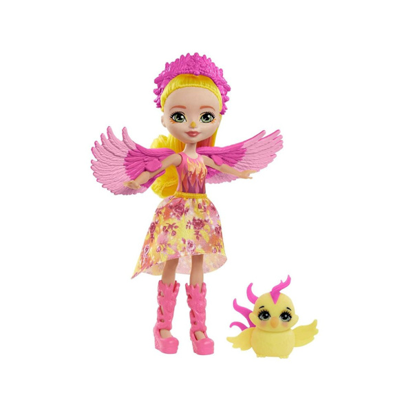 Enchantimals Falon Phoenix docka + Soluppgångskyckling GYJ04 ZA4923 | CDON