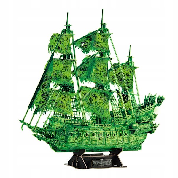 CUBIC FUN Cubicfun 3D-puslespil med glødende flyvende hollænder 360 ...