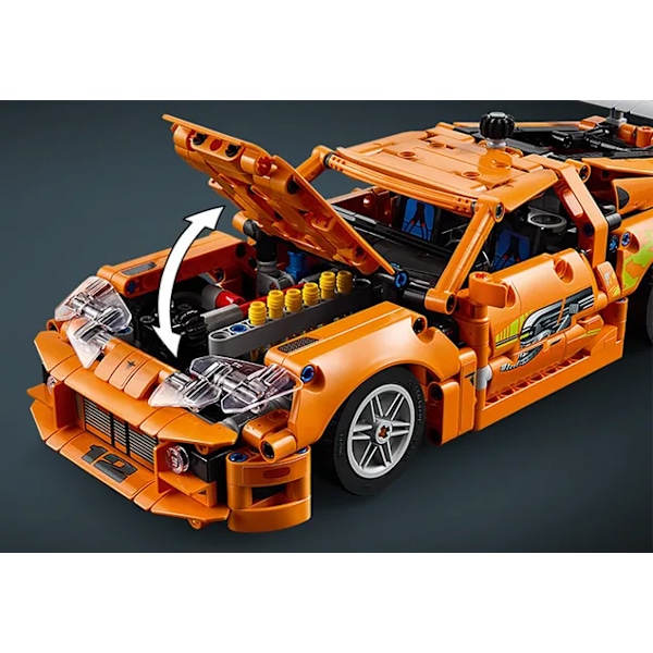 LEGO Technic 42204 Snabb och Rasande Toyota Supra MK4 9+ (810 bitar) | CDON