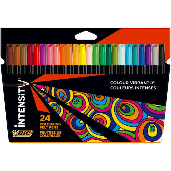 BIC Intensity Up tuschpennor, ask med 24 st. 978035 | CDON