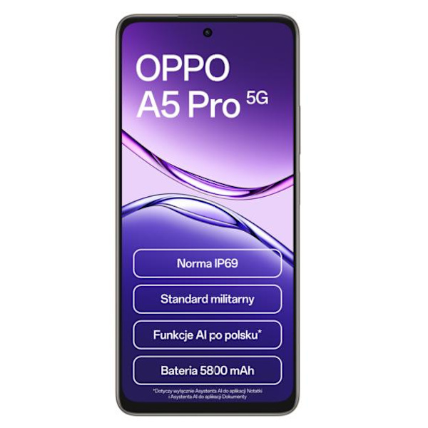 OPPO A5 Pro 5G -älypuhelin 8 Gt/256 Gt Ruskea | CDON