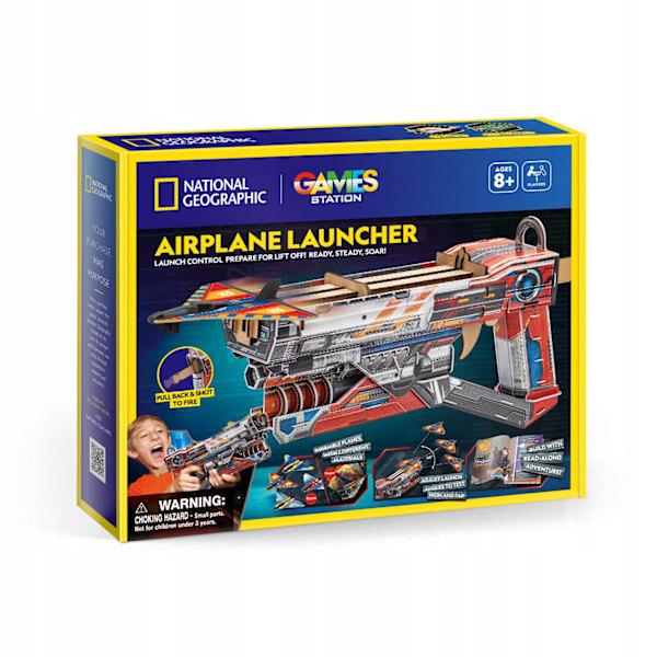 CUBIC FUN STEM FLYGPLANSRAKETT National Geographic DS1091H | CDON