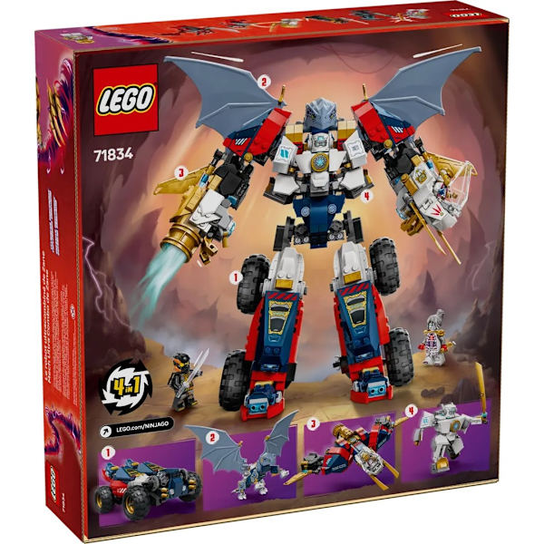 LEGO NINJAGO 71834 Zanes Multi-Function Ultra Mech | CDON