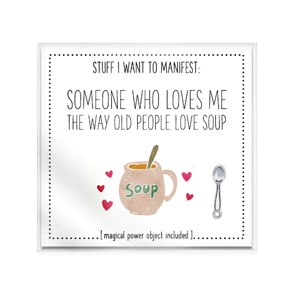 Varm människa Perfekt presentkort med gåva Någon som kommer att älska ...