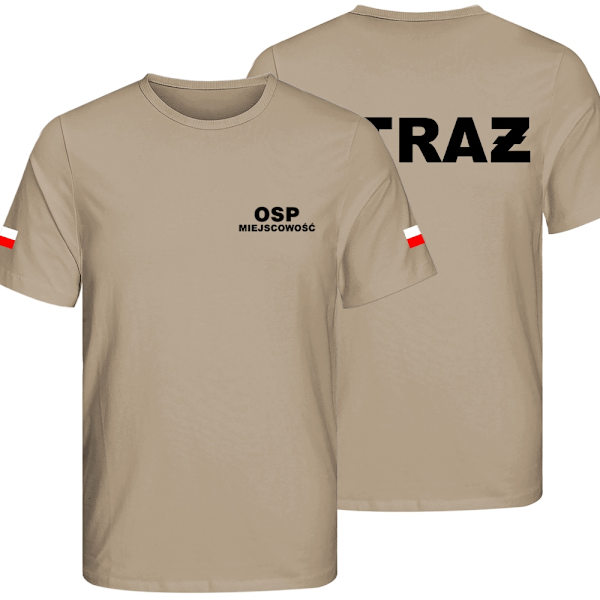 T-SHIRT FIRE OSP PLATSFLAGGOR PIASKOWA JRG KGSR PERSONALISERING | CDON