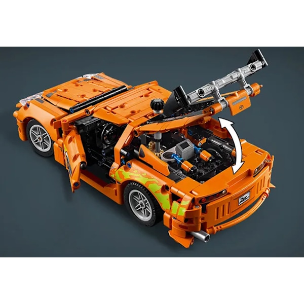 LEGO Technic 42204 Fast and Furious Toyota Supra MK4 9+ (810 palaa) | CDON