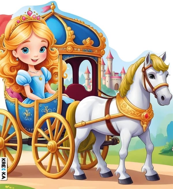 Vagn med en prinsessa | CDON