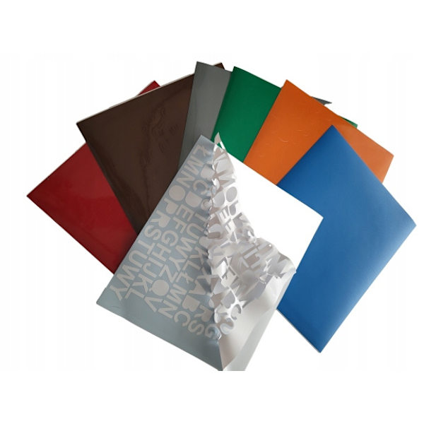 Selvklæbende bogstaver 2 cm klistermærker lyserød mat | CDON