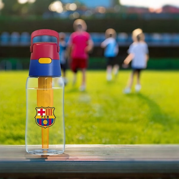 Dafi Solid FC Barcelona filterflaska 0,5l med vapensköld och klistermärken | CDON