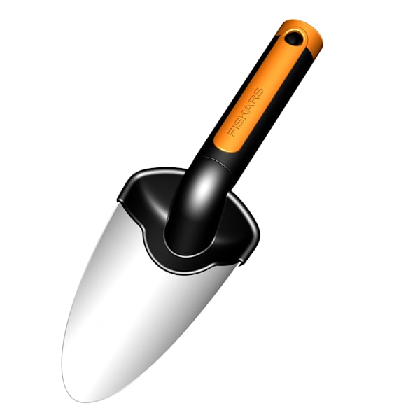 FISKARS PREMIUM Liten trädgårdsspade för plantering, omplantering av ...
