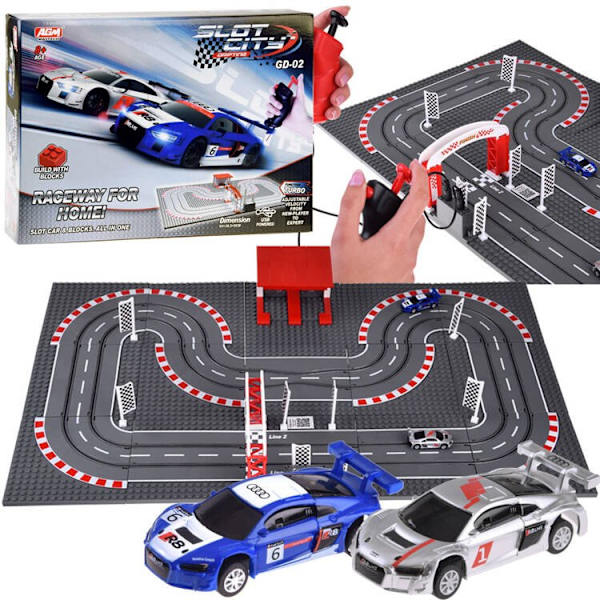 Audi fjärrstyrd bil racerbana RC0621 | CDON