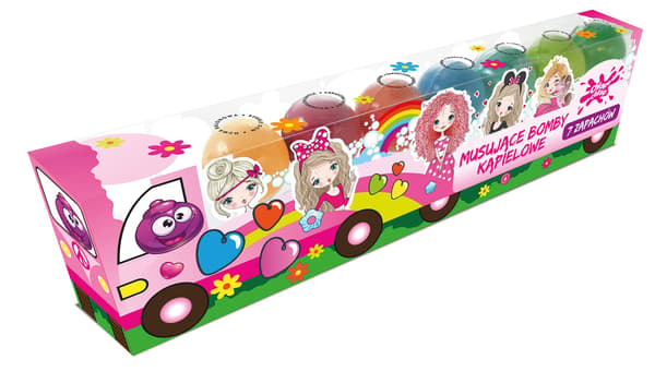 CHLAPU CHLAP Fizzande Badbomber Party Truck 1-pack - 7 st | CDON