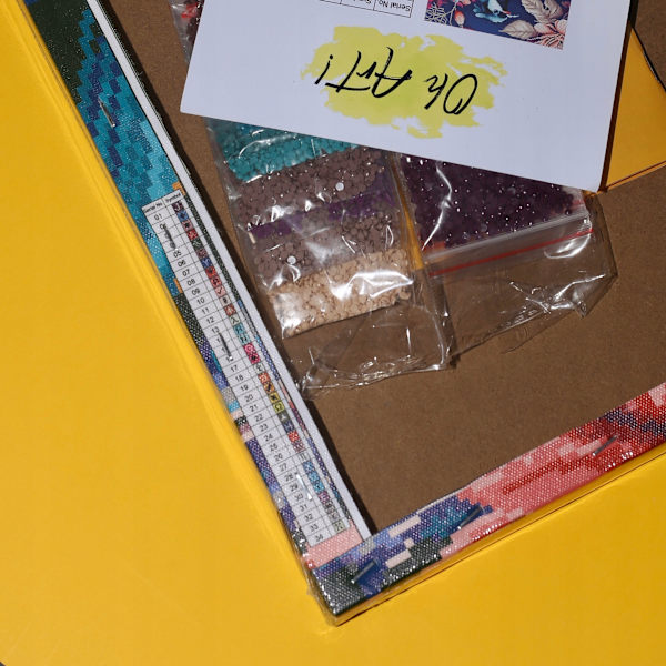 DIAMANTMÅLNING 5D med RAM Diamantbroderi 30x40 Mosaik För Barn Oh Art ...