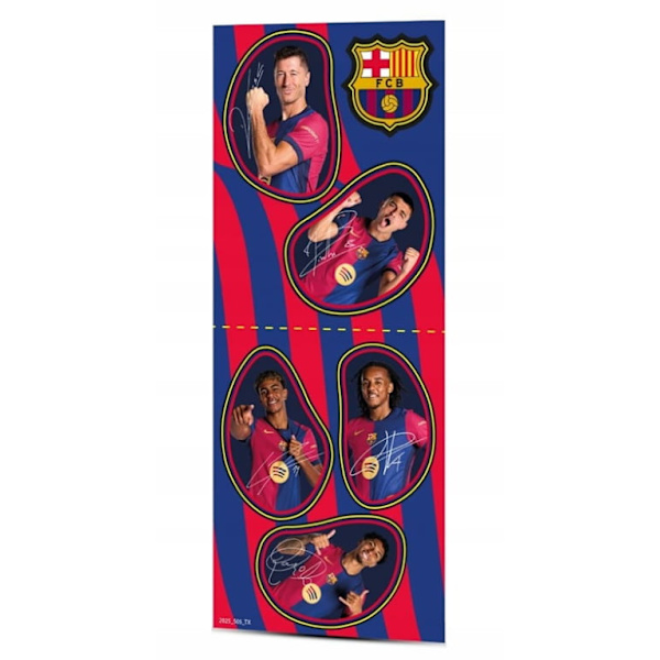 Dafi Solid FC Barcelona filterflaska 0,5l med vapensköld och klistermärken | CDON